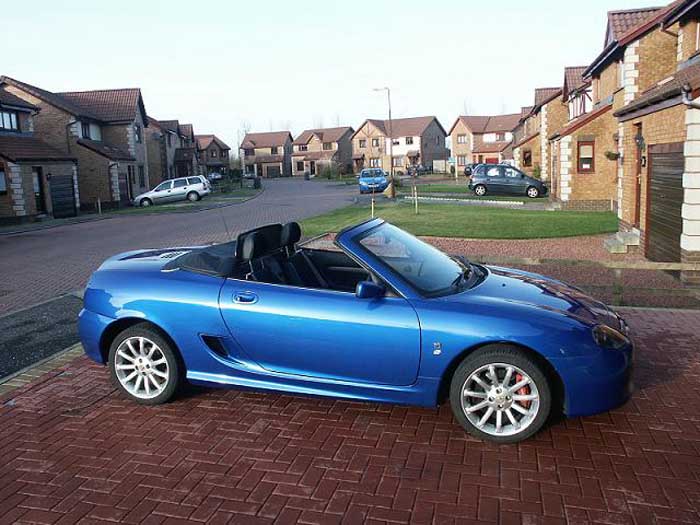 Trophy Blue TF160 | The MG Owners' Club