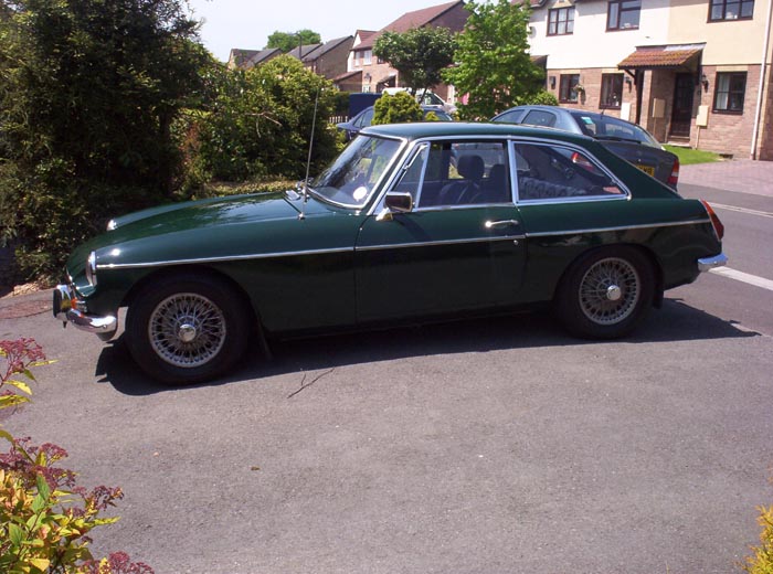 MGB GT racing green | The MG Owners' Club