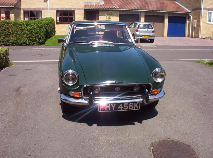 MGB GT racing green | The MG Owners' Club