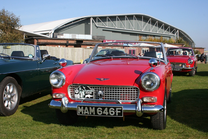 Sprite at Duxford 2008 | The MG Owners' Club
