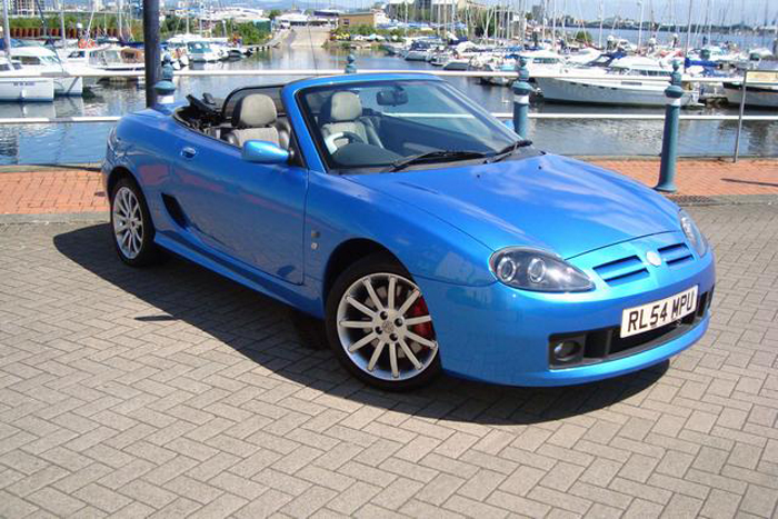 myn first mg tf spark 135sonic blue | The MG Owners' Club