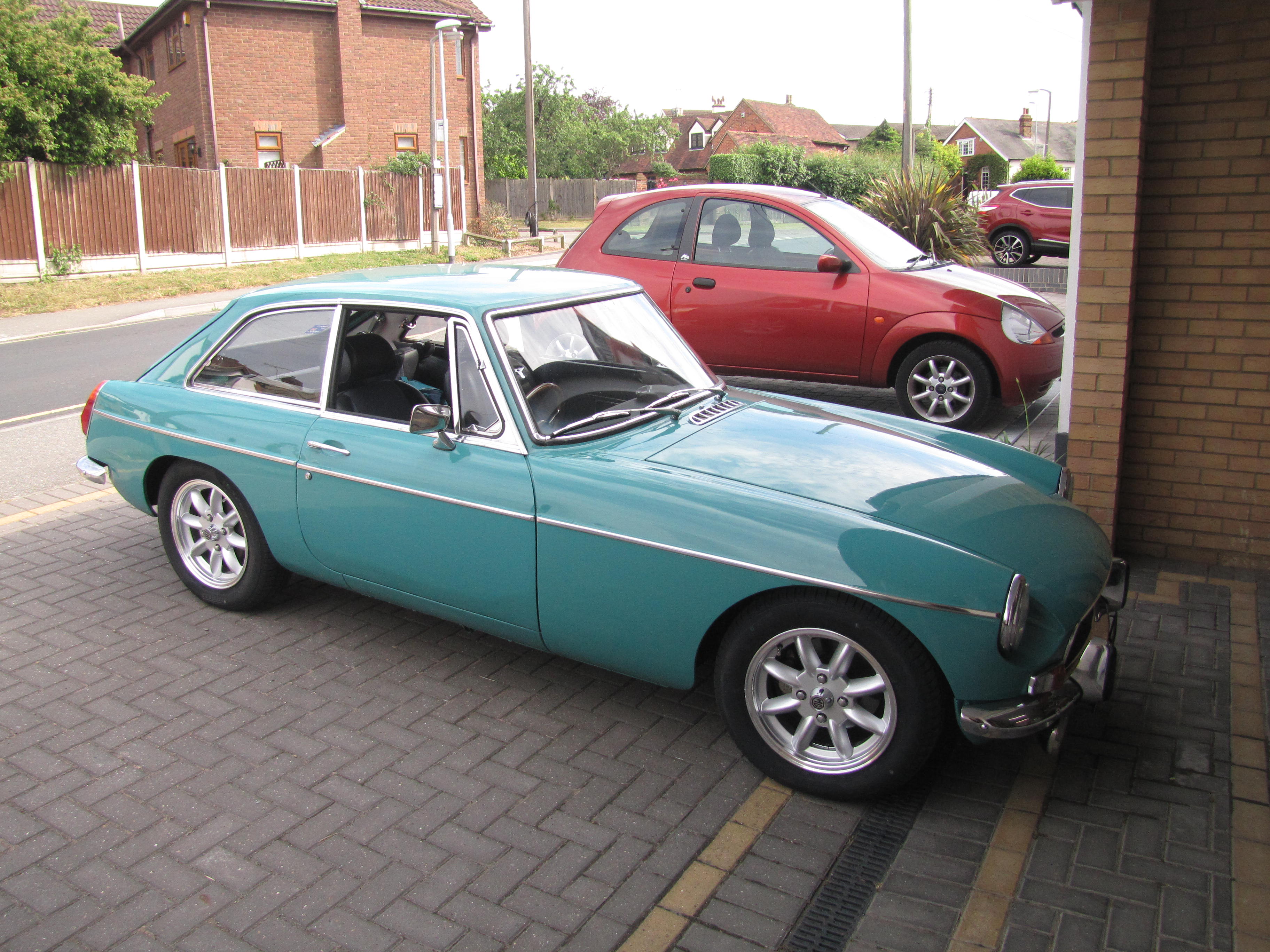 MGB GT New wheels | The MG Owners' Club