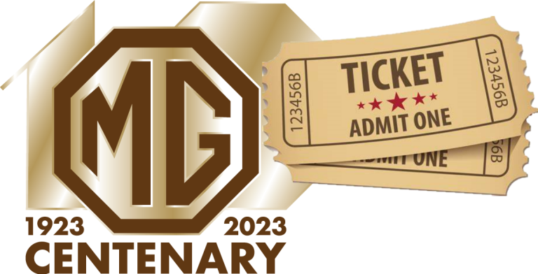 MG100SE TICKETS ON SALE NOW - 18th & 19th May 2024 | The MG Owners' Club