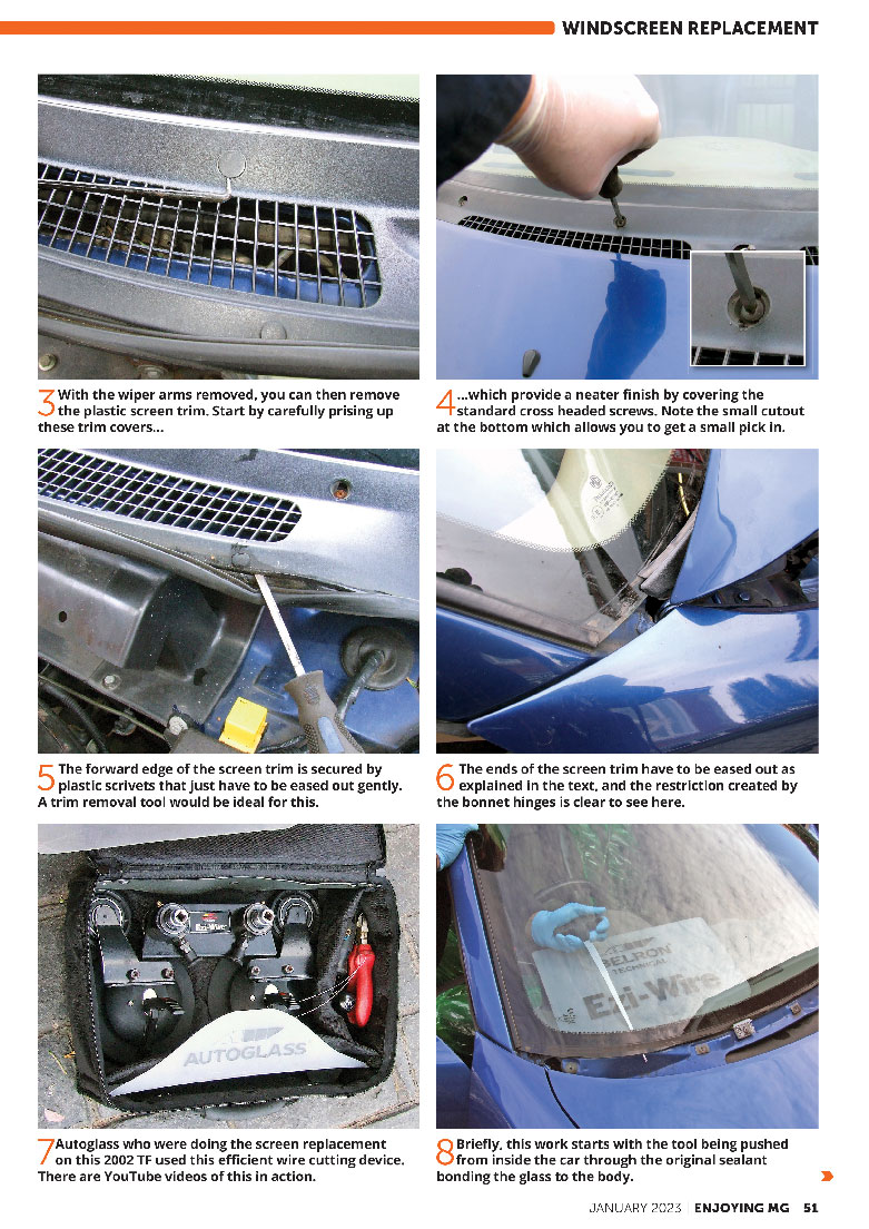 MGF/TF SCREEN REPLACEMENT | The MG Owners' Club